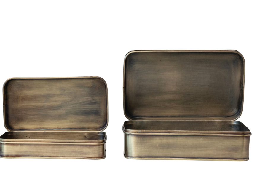 Henry Metal Boxes, 2 sizes – Urban Farmhouse Market